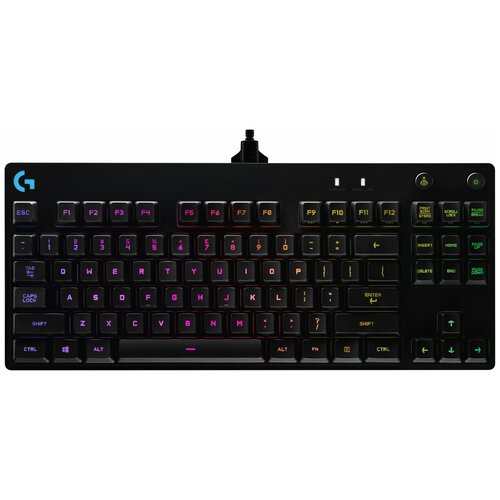 Игровая клавиатура Logitech G Gaming PRO Logitech GX Blue, black, английская