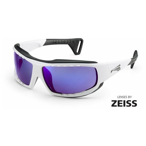 Солнцезащитные очки LiP Sunglasses LiP Typhoon / Gloss White - Black / Zeiss / PA Polarized / Pacific Blue, белый