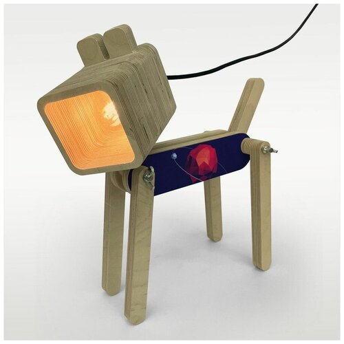 Настольная лампа светильник "Собака" модель Искусство - 533