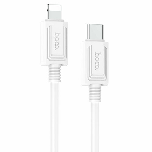 Кабель USB-C HOCO X73 Type-C - Lightning, 20W, 1 м, белый