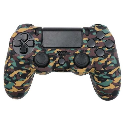 Защитный силиконовый чехол Controller Silicon Case для геймпада Sony Dualshock 4 Wireless Controller Camouflage Black/Blue/Brown/Yellow (Камуф.