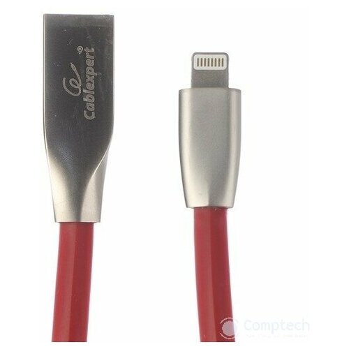 Cablexpert Кабель для Apple CC-G-APUSB01R-1.8M AM Lightning серия Gold длина 1.8м красный блист