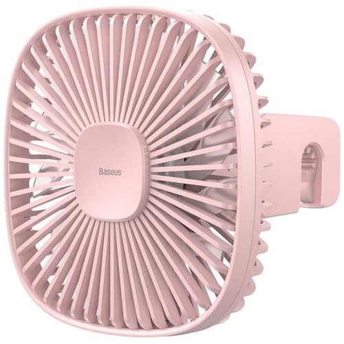 Автомобильный вентилятор на подголовник Baseus Natural Wind Magnetic Rear Seat Fan - Розовый (CXZR-04)