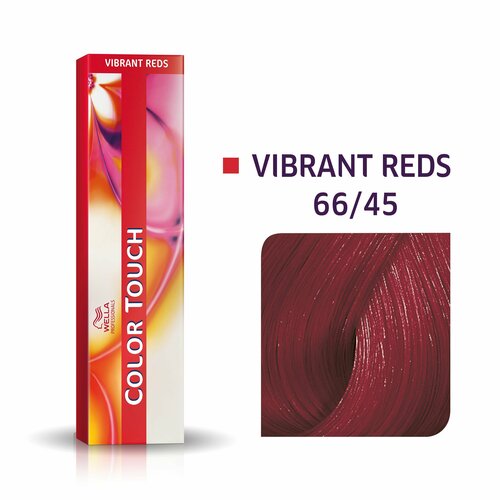 Оттеночная краска для волос Wella Professionals Color Touch 66/45 красный бархат
