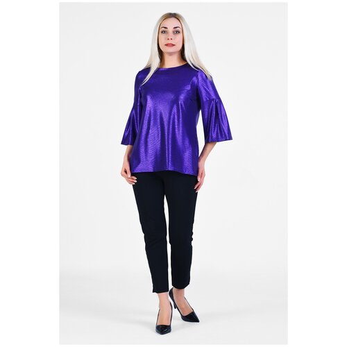 Блуза  Olsi, размер 70, фиолетовый
