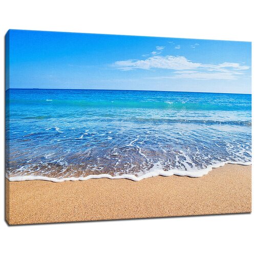 Картина Уютная стена "Песчаный пляж" 90х60 см