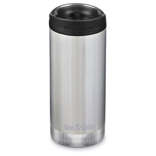 Термокружка Klean Kanteen TKWide Cafe Cap 12oz, 0.355 л, brushed stainless