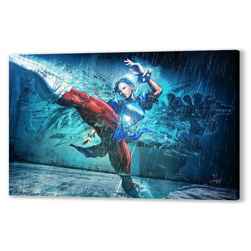 Плакат, постер на бумаге Street Fighter X Tekken. Размер 30 х 42 см