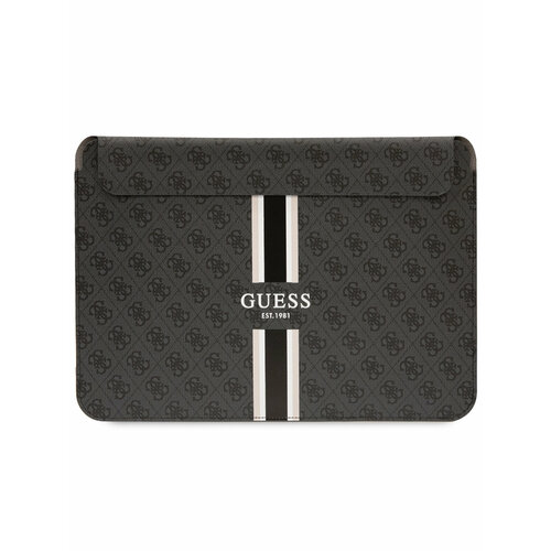 Guess для ноутбуков 13"/14" чехол Sleeve 4G Stripes Black