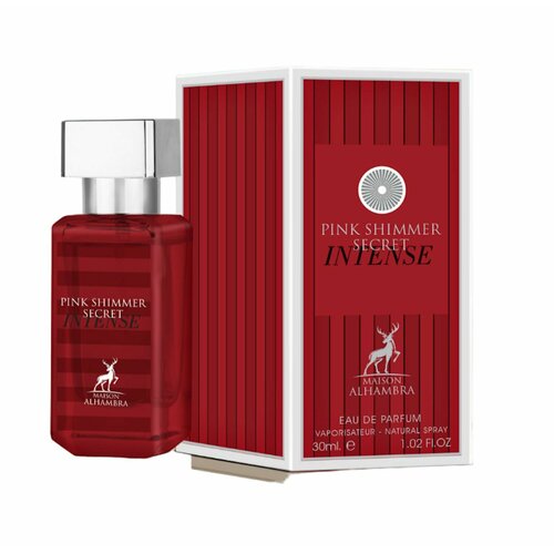 Maison Alhambra Парфюмерная вода женская PINK SHIMMER SECRET INTENSE, 30 мл