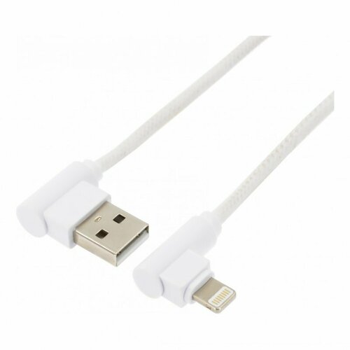 Дата-кабель USB-Lightning, 1 м, белый