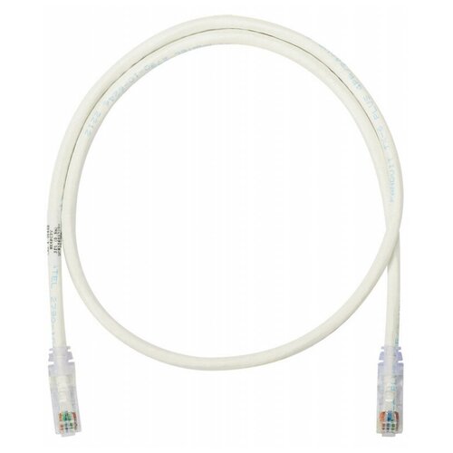 Патч-корд Panduit NK6PC3MY вилка RJ-45-вилка RJ-45 кат.6 3м белый