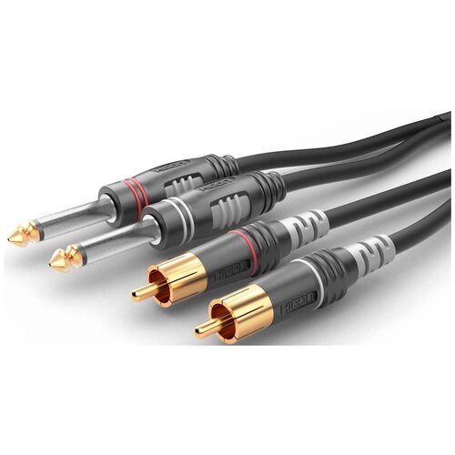 Кабель аудио 2xJack - 2xRCA Sommer Cable HBA-62C2-0150 1.5m