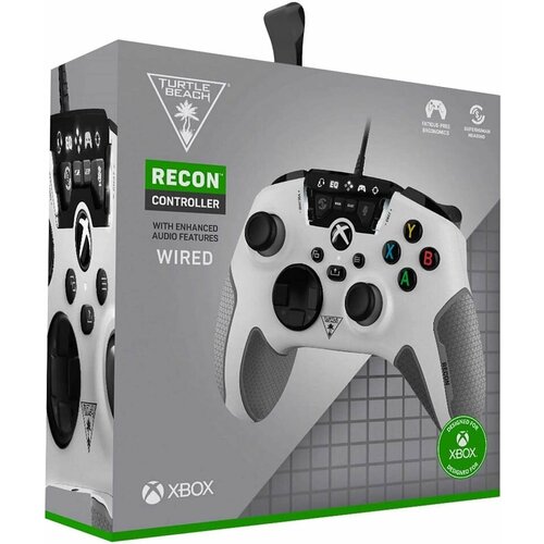 Проводной геймпад Turtle Beach Recon Xbox Wired Controller Xbox One/Series; PC Белый