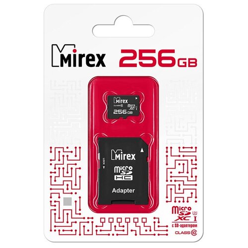 Карта памяти microSDXC Mirex Ultra Speed 256 ГБ (13613-AD3UH256)