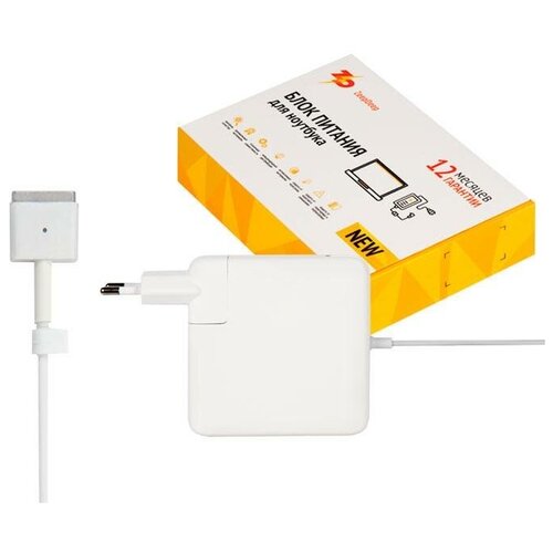 Блок питания (зарядка) ZeepDeep для MacBook Pro Retina A1425 A1398, 85W MagSafe 2 20V 4.25A