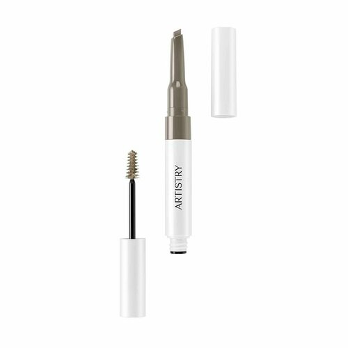 Artistry Go Vibrant 2 в 1 карандаш и гель для бровей водостойкий Taupe