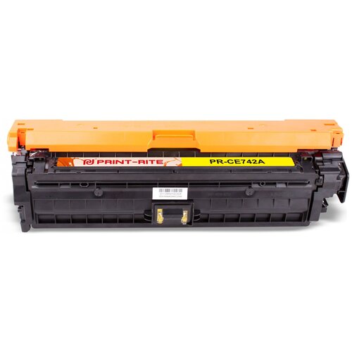 Картридж Print-Rite PR-CE742A 7300стр Желтый