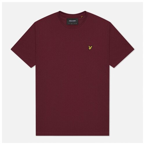 Футболка Lyle & Scott Plain T-shirt, размер L, красный, бордовый