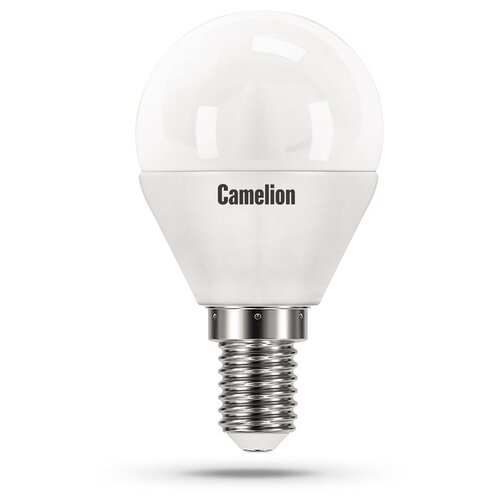 Лампа светодиодная Camelion 12393, E14, G45, 8 Вт, 4500 К