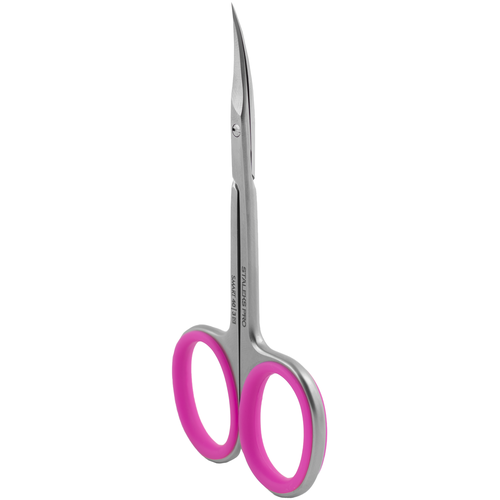 Ножницы STALEKS Smart 40 type 3, серебристый/розовый