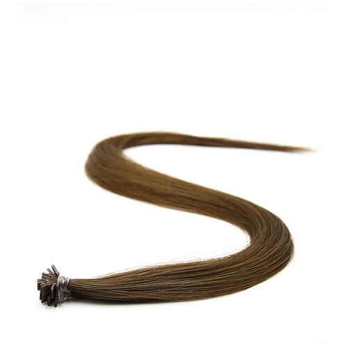 Hairshop Волосы для наращивания 6.0 (6) 50см 5STARS (20 капсул) (Темно-русый)