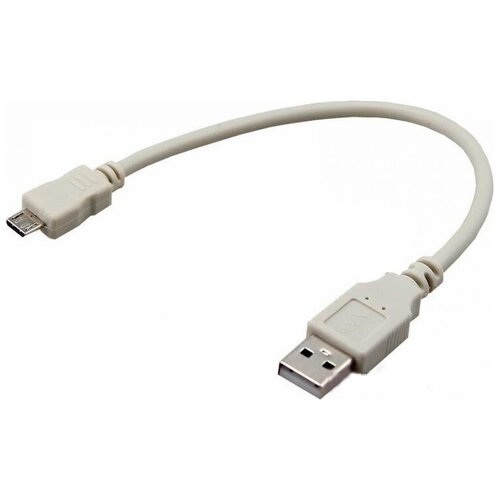 Шнур Rexant, штекер micro USB - штекер USB-A, 0.2 м {18-1162}
