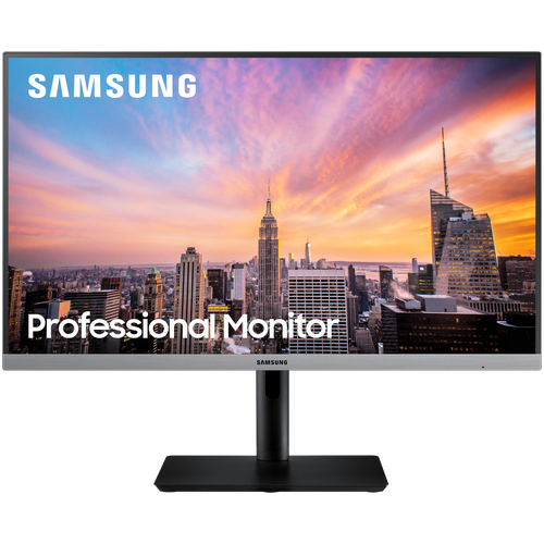 24" Монитор Samsung S24R650FDI, 1920x1080, 75 Гц, IPS, серебристый