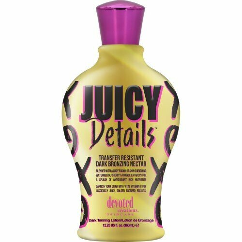 Крем для солярия Devoted Creations JUICY DETAILS™/ интрига, 360 мл.