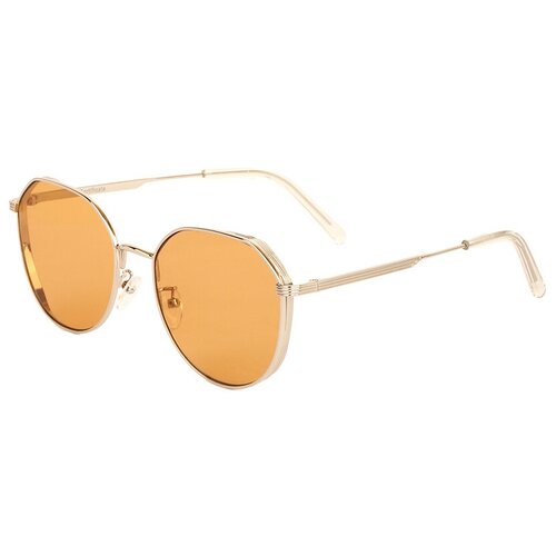 Солнцезащитные очки Keluona, коричневый, золотой