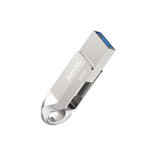 USB Flash Drive 16GB Smart Type-C (UD8) Cкорость записи 30-40MB/S / Чтения 70-100MB/S