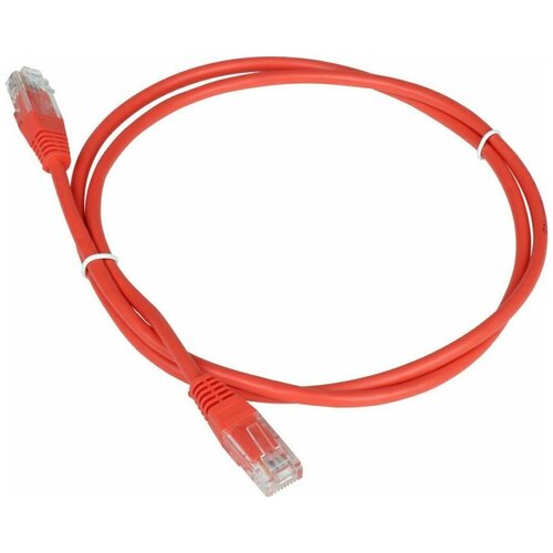 Патч-корд Lanmaster UTP TWT-45-45-3.0-RD вилка RJ-45-вилка RJ-45 кат.5е 3м красный ПВХ (уп:1шт)