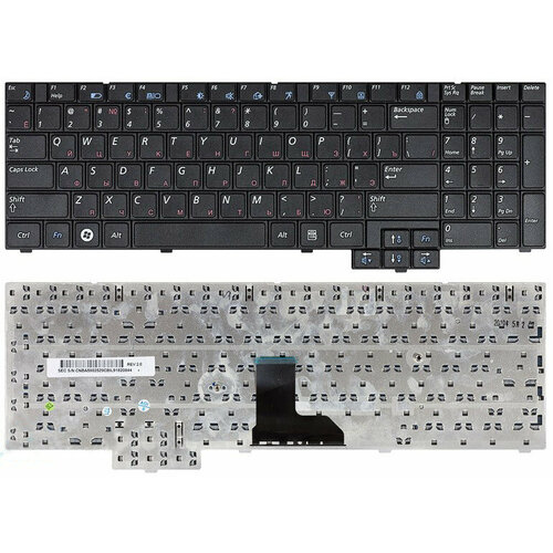 Клавиатура для ноутбука Samsumg R519-JA07 черная