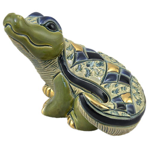 Статуэтка керамическая Детеныш нильского крокодила Размер: 9,5*8*7,5 см De Rosa