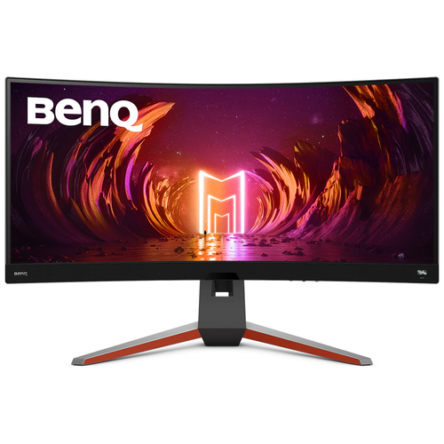 34" Монитор BenQ EX3410R Mobiuz, 3440x1440, 60 Гц, *VA, темно-серый