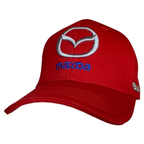 Бейсболка Mazda Бейсболка Мазда кепка MAZDA, размер 55-58, красный