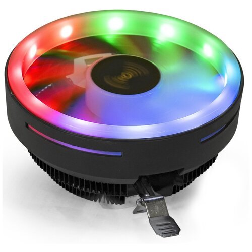 Кулер для процессора ExeGate Dark Magic EE126R-PWM.RGB, черный