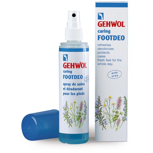 Gehwol спрей-дезодорант для ног Footdeo caring, 150 мл, 180 г, 1 уп.
