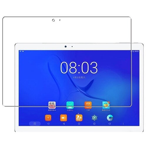 Защитное противоударное стекло MyPads для планшета Teclast T20 4G с олеофобным покрытием