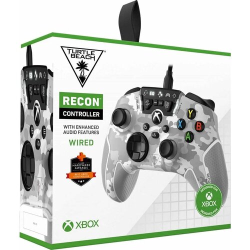 Проводной геймпад Turtle Beach Recon Xbox Wired Controller Xbox One/Series; PC Серый Камуфляж