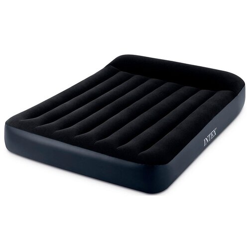 Надувной матрас Intex Pillow Rest Raised Bed Fiber-Tech 64148, 191х137 см, темно-синий