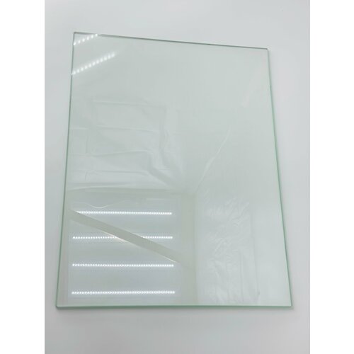 Прозрачное среднее стекло для двери духового шкафа 450х340 мм