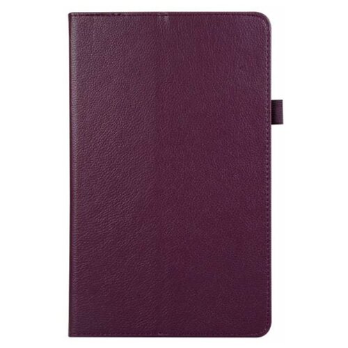 Чехол книжка для планшета Huawei MediaPad M6 10.8 (2019), кожаная (фиолетовый)
