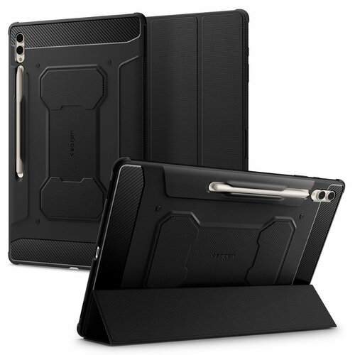 Чехол SPIGEN для Galaxy Tab S9 Ultra / Tab S8 Ultra - Rugged Armor Pro - Черный - ACS06538