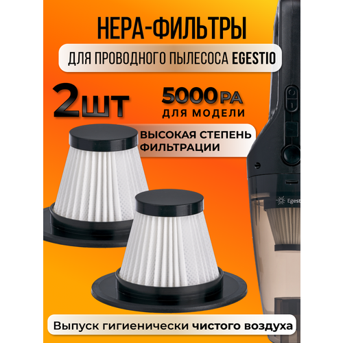 Нера-фильтр для автомобильного пылесоса Egestio 2шт