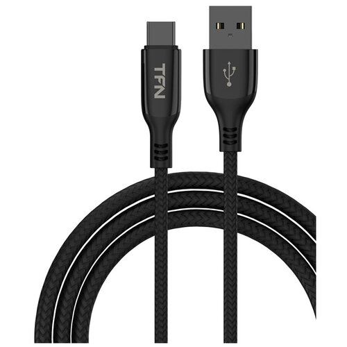 Кабель USB 2.0 A - USB Type-C (1.2м), нейлон TFN-C-BLZ-AC1 M-BK (черный)