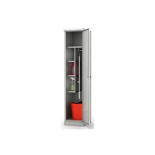 Металлический хозяйственный шкаф Надежда ШМС-6.18 (1850x450x400 мм)
