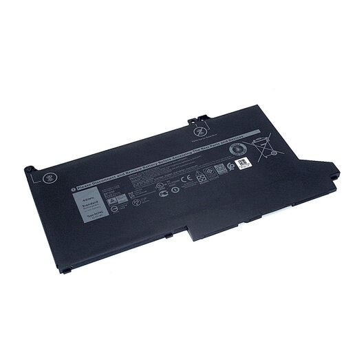 Аккумуляторная батарея для ноутбука Dell Latitude E7280 (0G74G) 11.4V 3500mAh