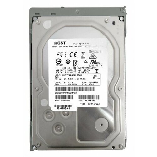 Жесткий диск Cisco UCSC-C3X60-HD4TB 4Tb 7200 SAS 3,5" HDD