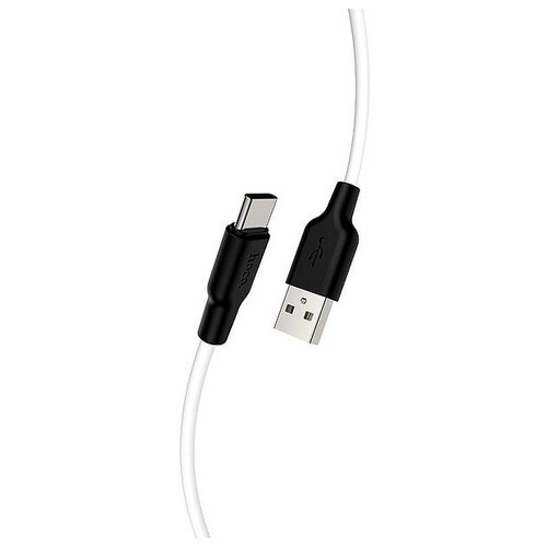 Кабель Hoco Кабель Hoco X21 Plus USB - Type-C, 1 м, 1 шт., белый 
